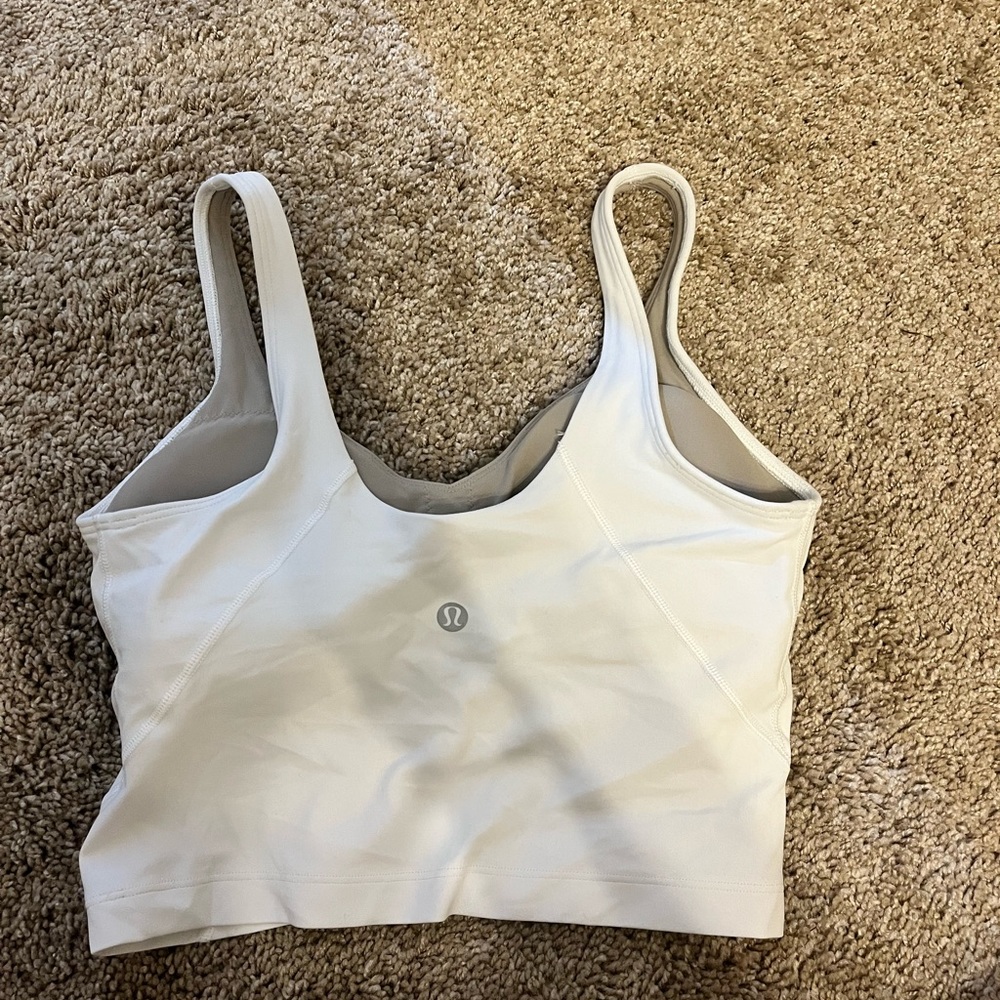 Lululemon Align White Tank - Gem